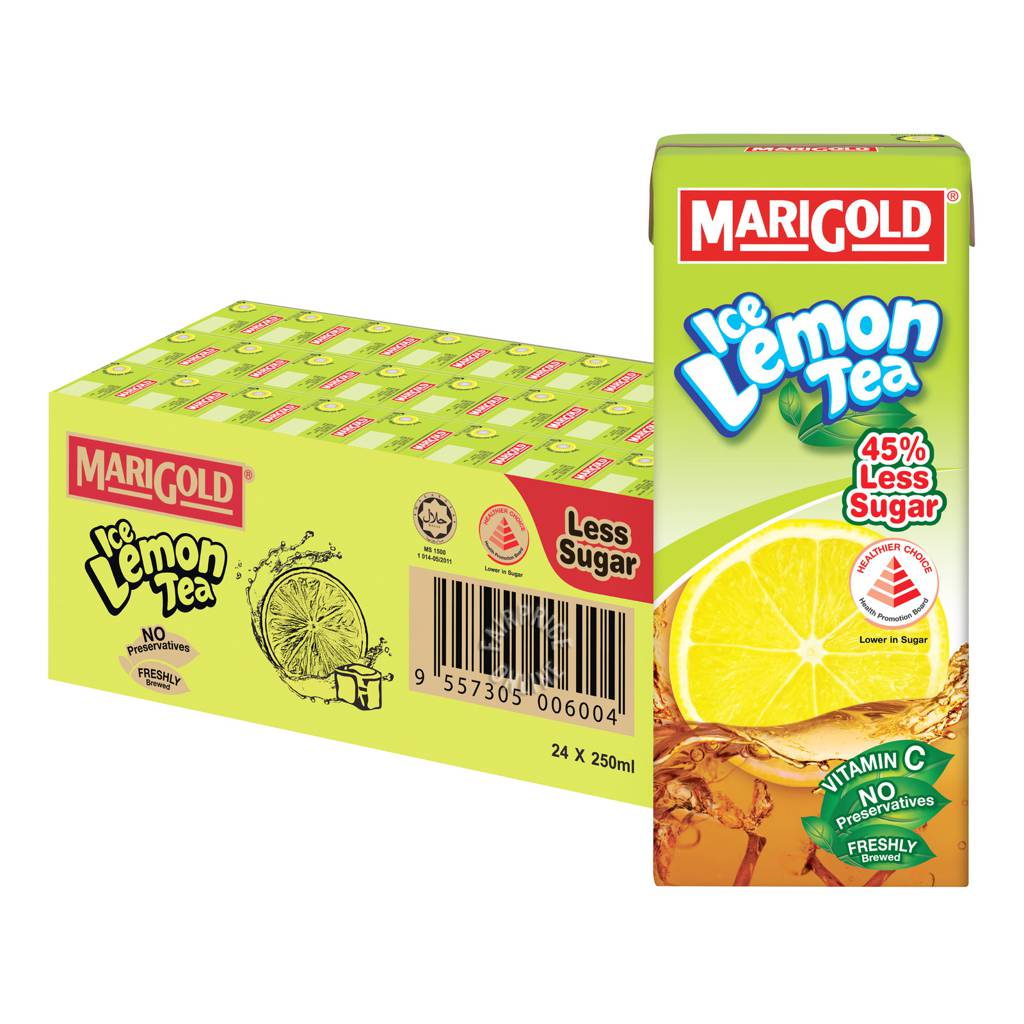 Marigold Packet Drink - Ice Lemon Tea (Less Sweet) | NTUC FairPrice