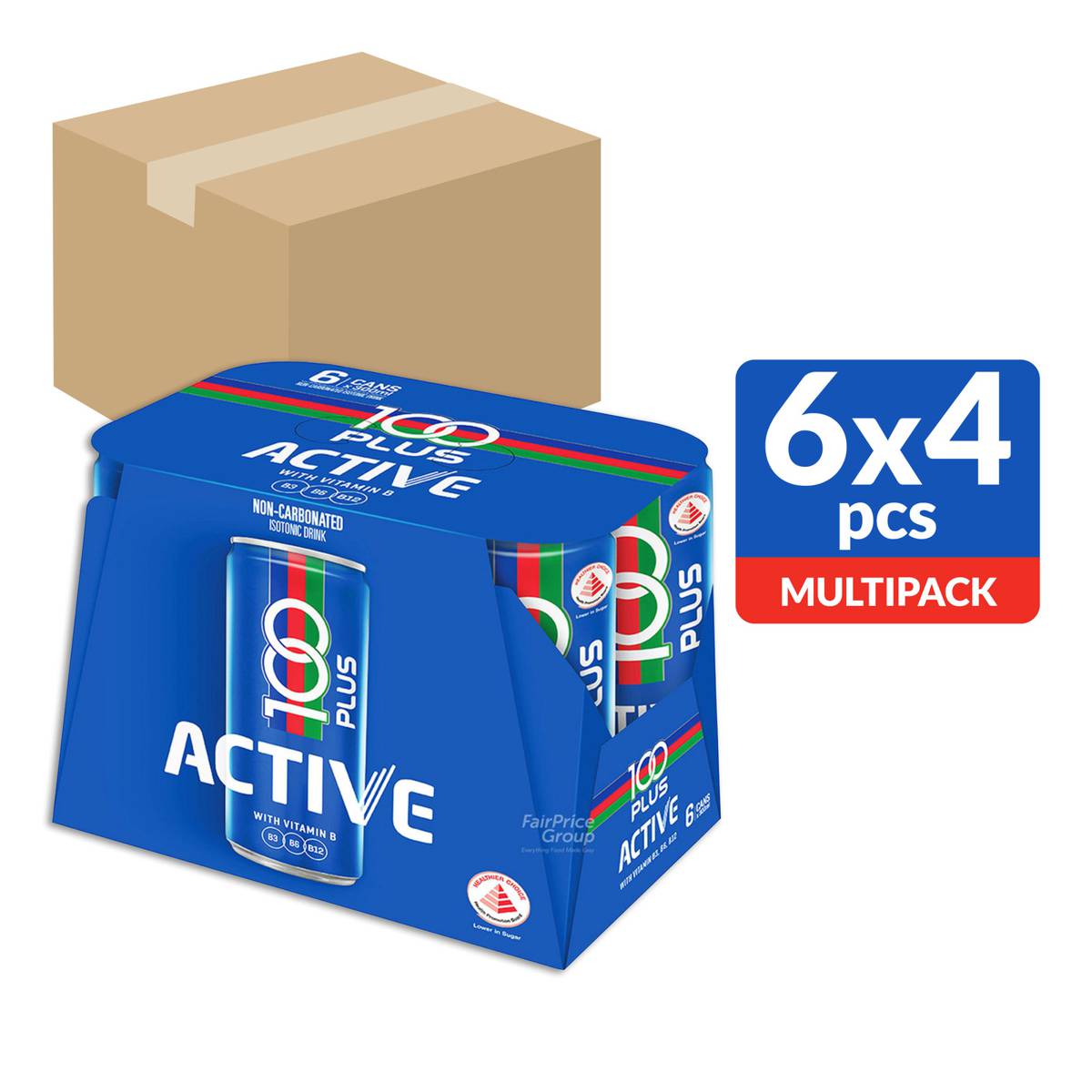 100 Plus Isotonic Can Drink - Active | NTUC FairPrice