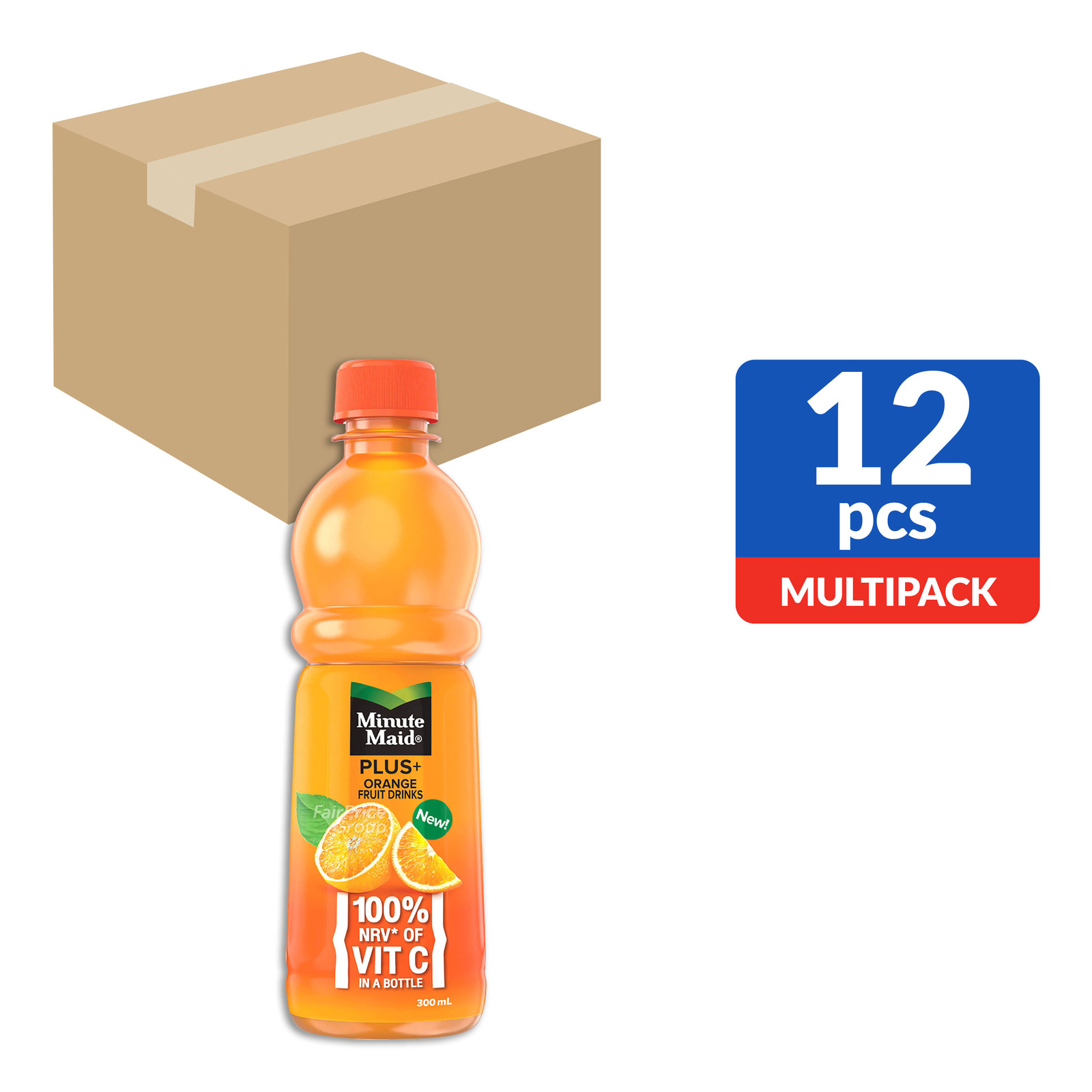 Minute Maid Plus+ Fruit Drink - Orange | NTUC FairPrice