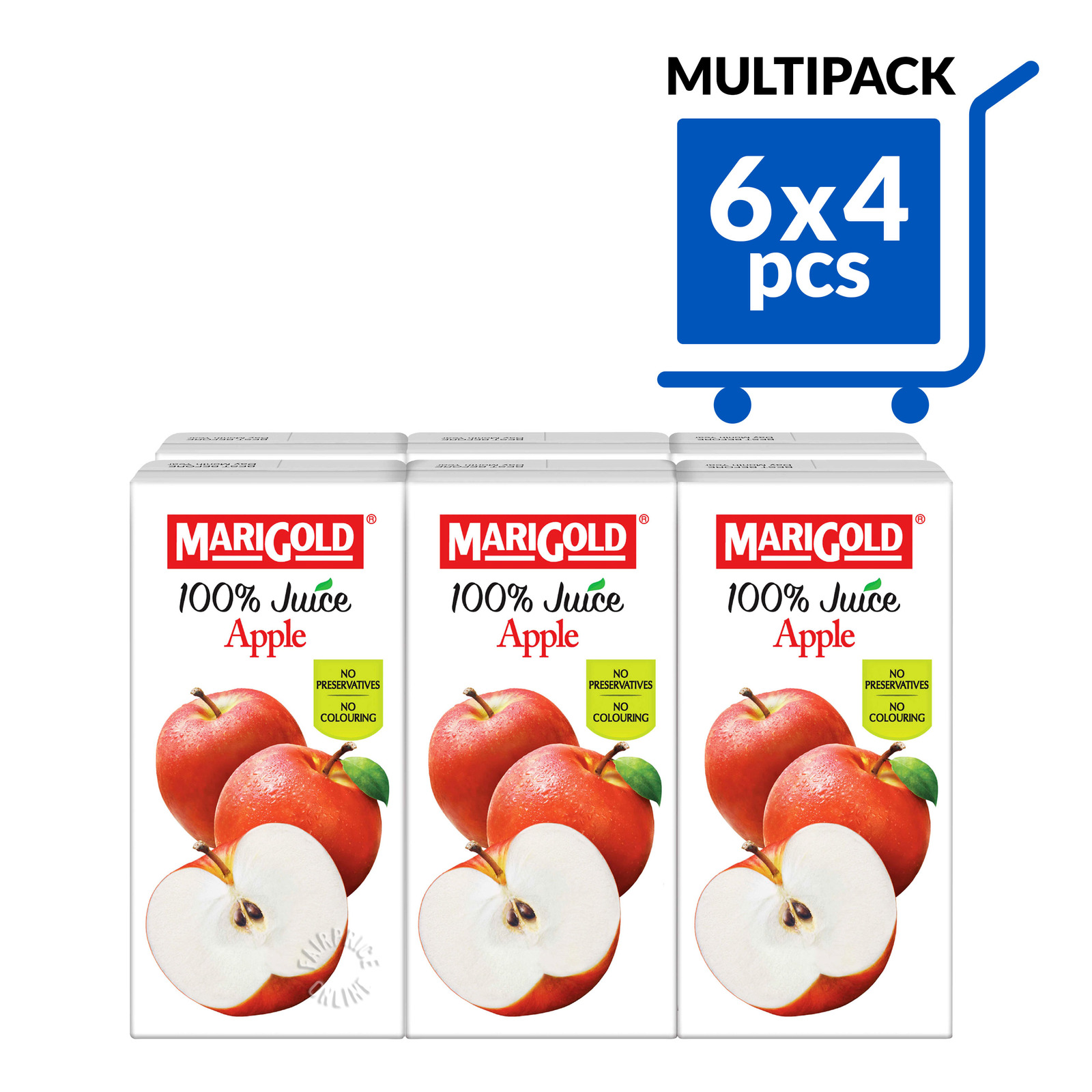 Marigold 100% Packet Juice - Apple | NTUC FairPrice