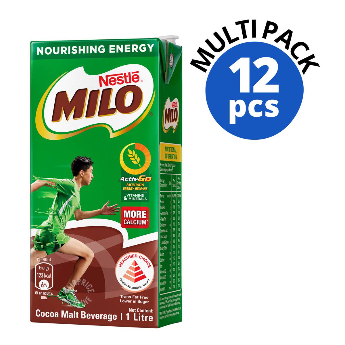 Milo Chocolate Malt Milk UHT Packet Drink | NTUC FairPrice