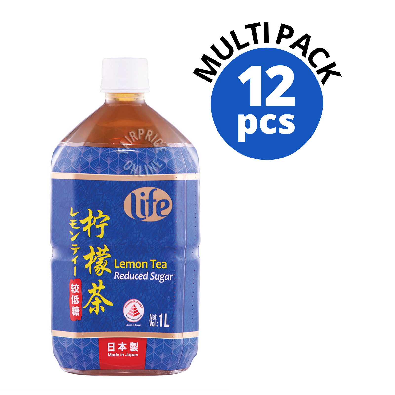 Life Lemon Tea Bottle Drink - Reduced Sugar | NTUC FairPrice