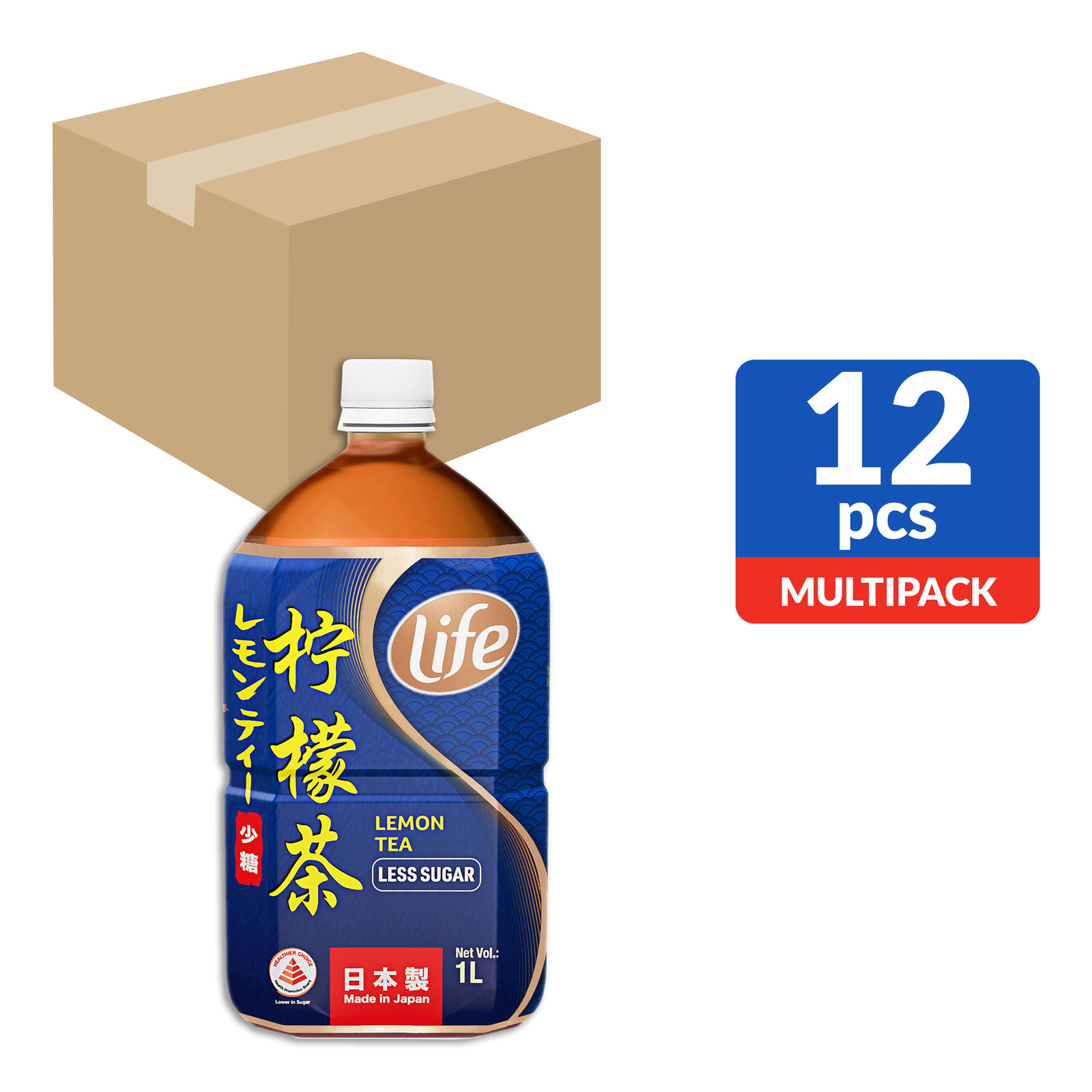 Life Lemon Tea Bottle Drink - Reduced Sugar | NTUC FairPrice