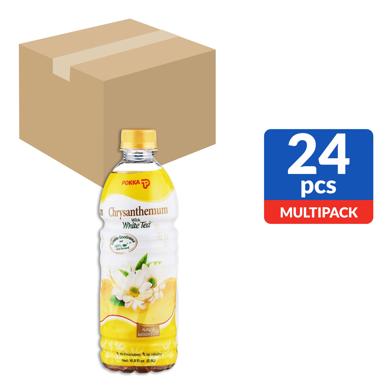 Pokka Bottle Drink - Chrysanthemum with White Tea | NTUC FairPrice