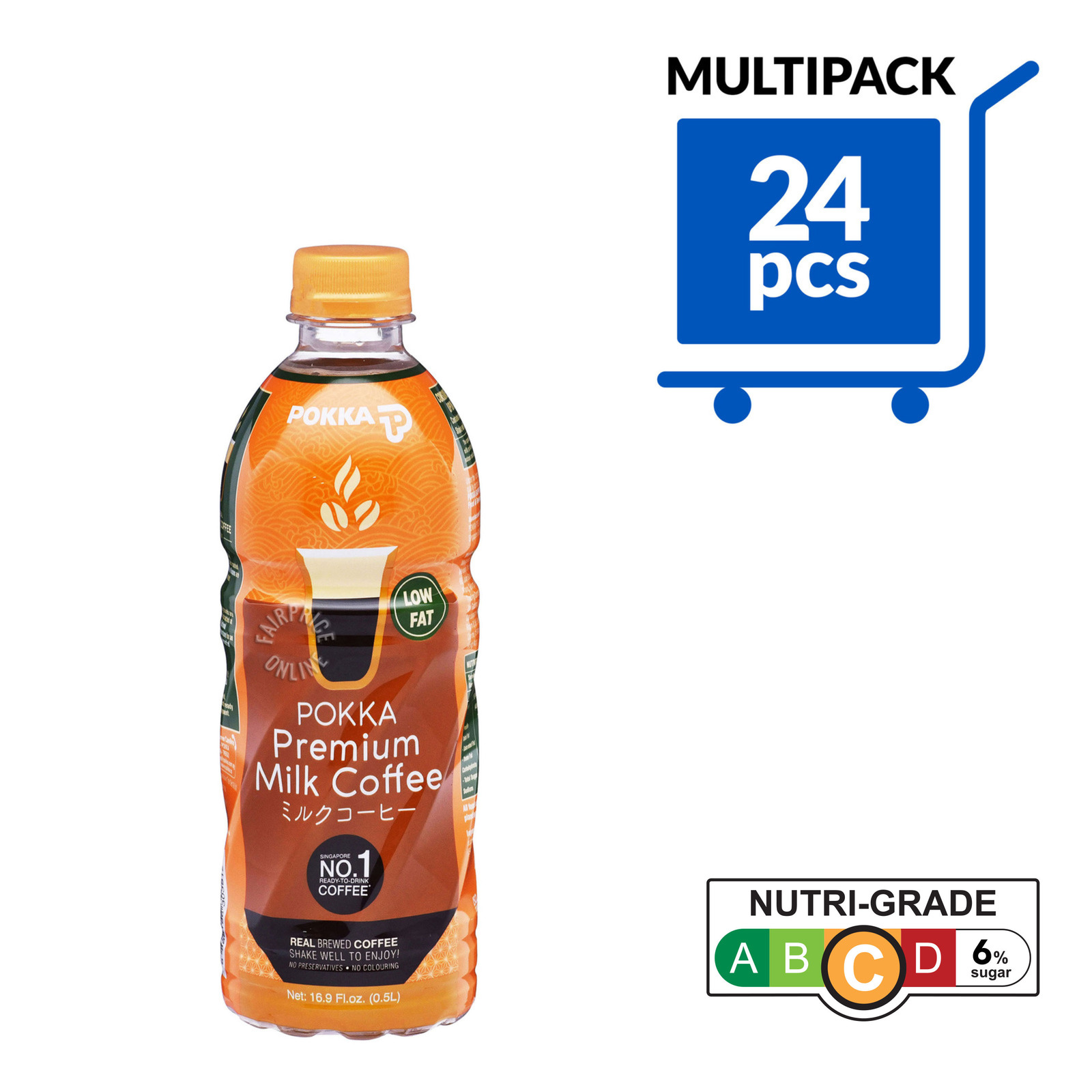 Pokka Premium Bottle Drink - Milk Coffee | NTUC FairPrice