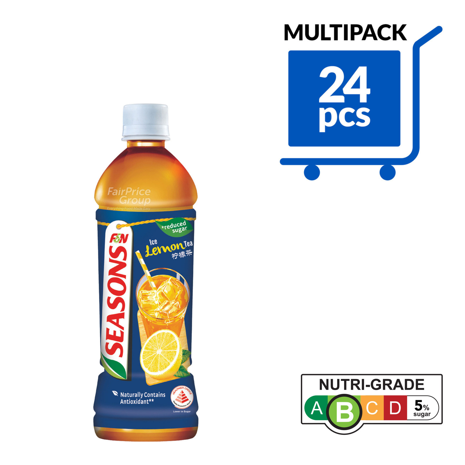 F&N Seasons Bottle Drink - Ice Lemon Tea | NTUC FairPrice