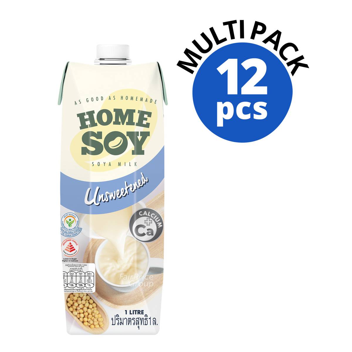 Homesoy Soya Milk - Original (No Sugar Added) | NTUC FairPrice