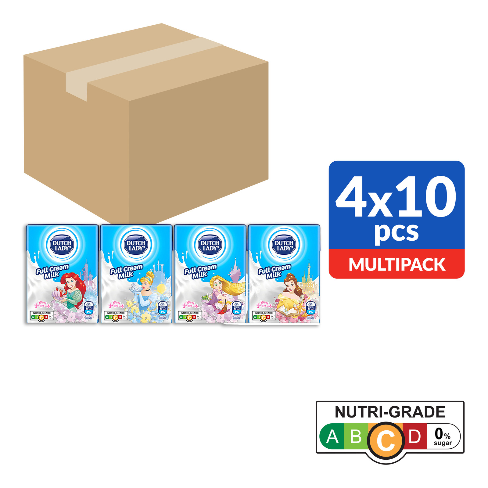 Dutch Lady Princess UHT Kid Milk - Full Cream | NTUC FairPrice