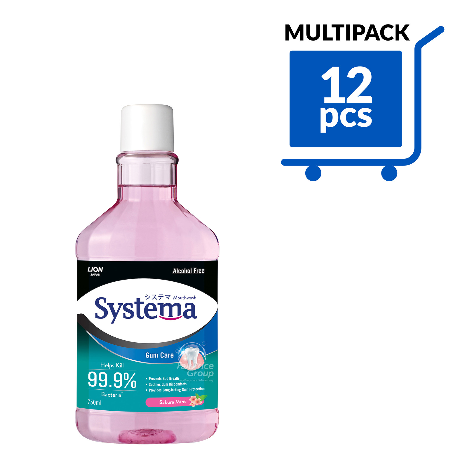 Systema Gum Care Mouthwash - Sakura Mint | NTUC FairPrice