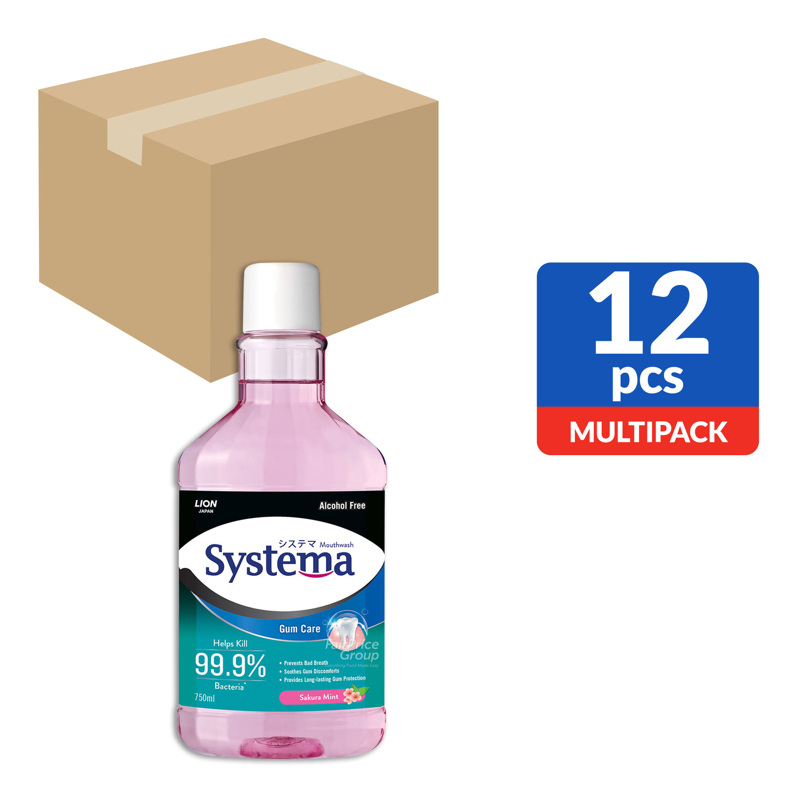 Systema Gum Care Mouthwash - Sakura Mint | NTUC FairPrice