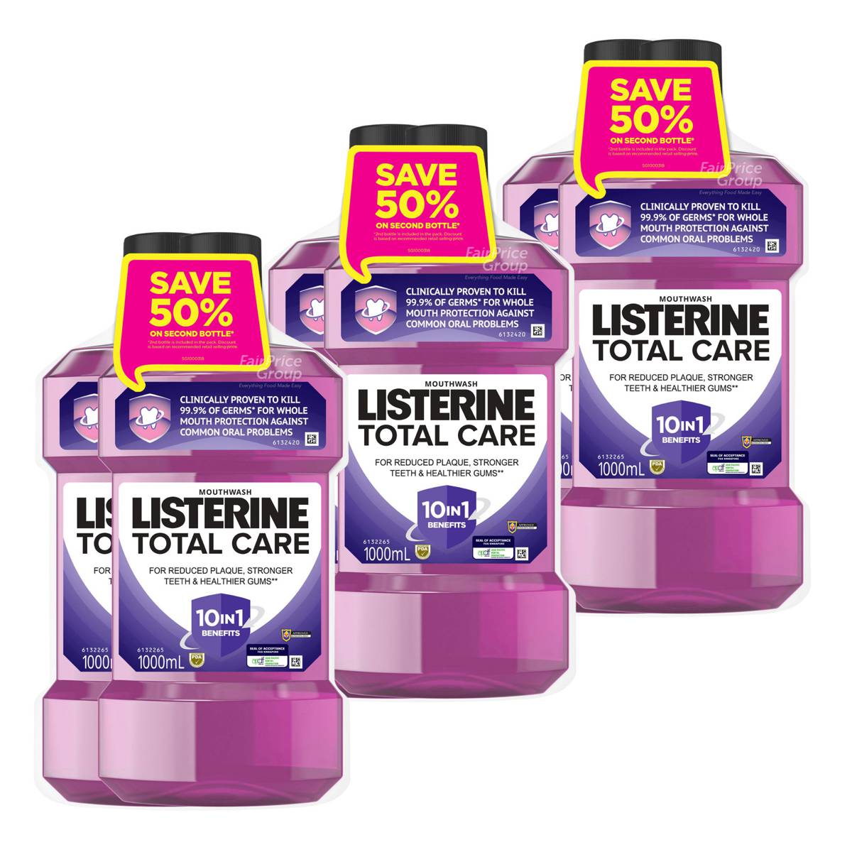 Listerine Mouthwash - Total Care | NTUC FairPrice