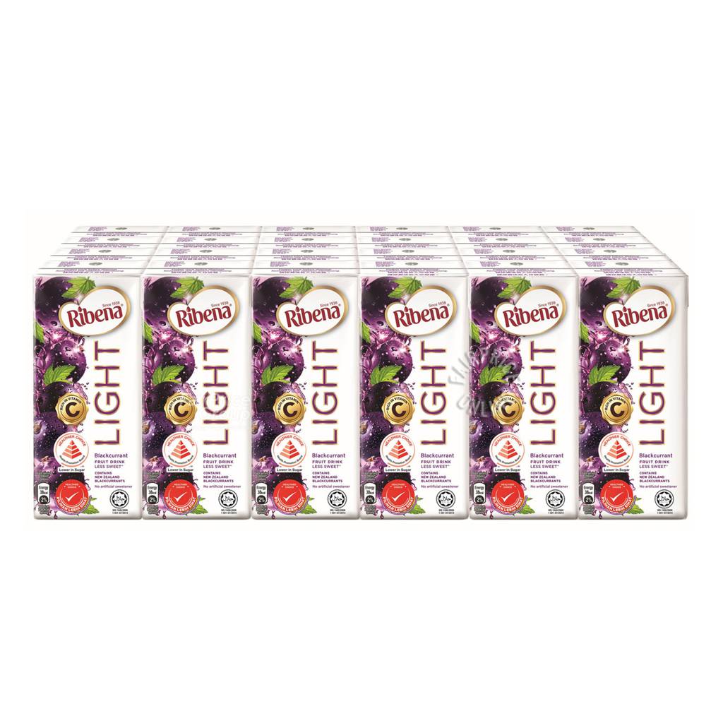 Ribena Blackcurrant Fruit Drink Packet - Light | NTUC FairPrice