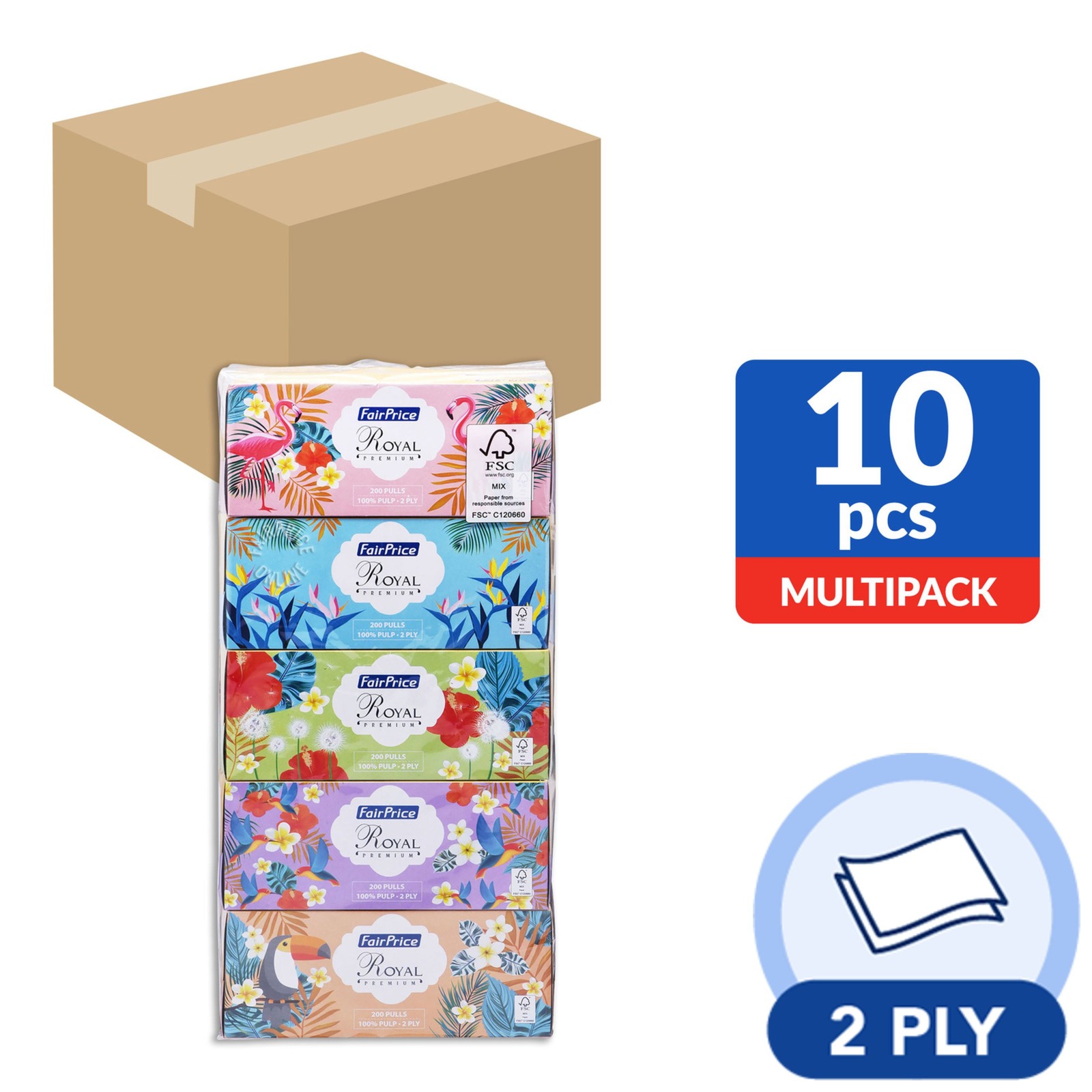 FairPrice Royal Premium Facial Tissue | NTUC FairPrice