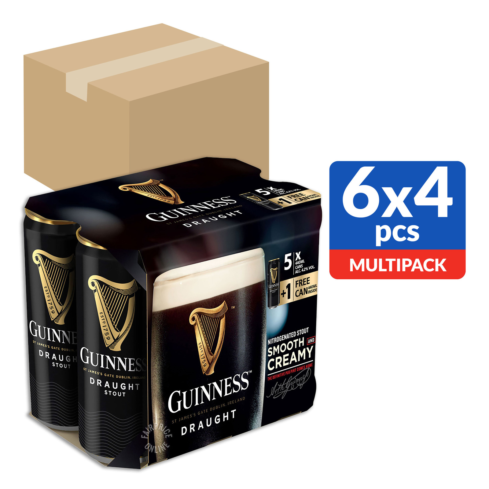 Guinness Can Beer - Draught | NTUC FairPrice