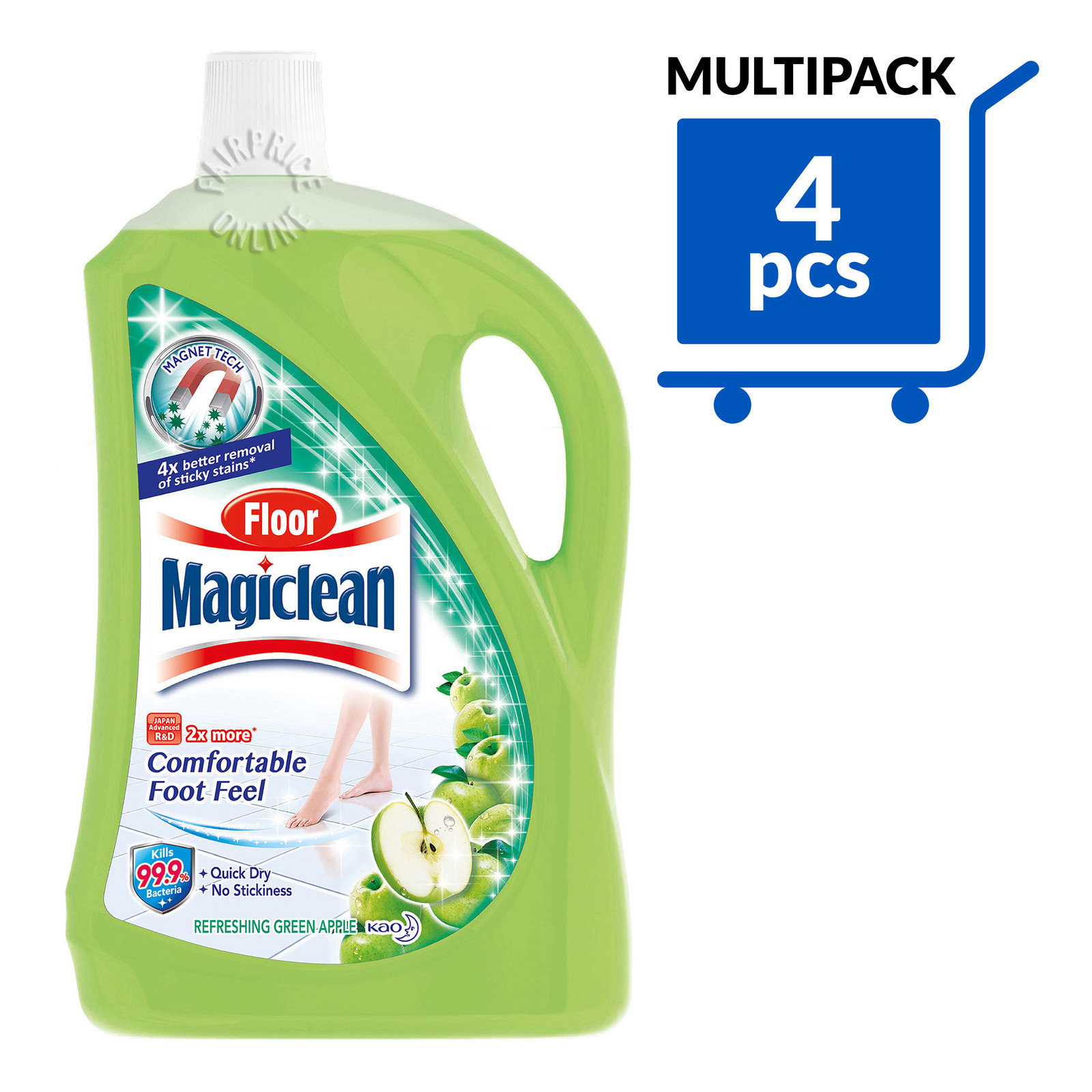 Magiclean Floor Cleaner - Refreshing Green Apple | NTUC FairPrice