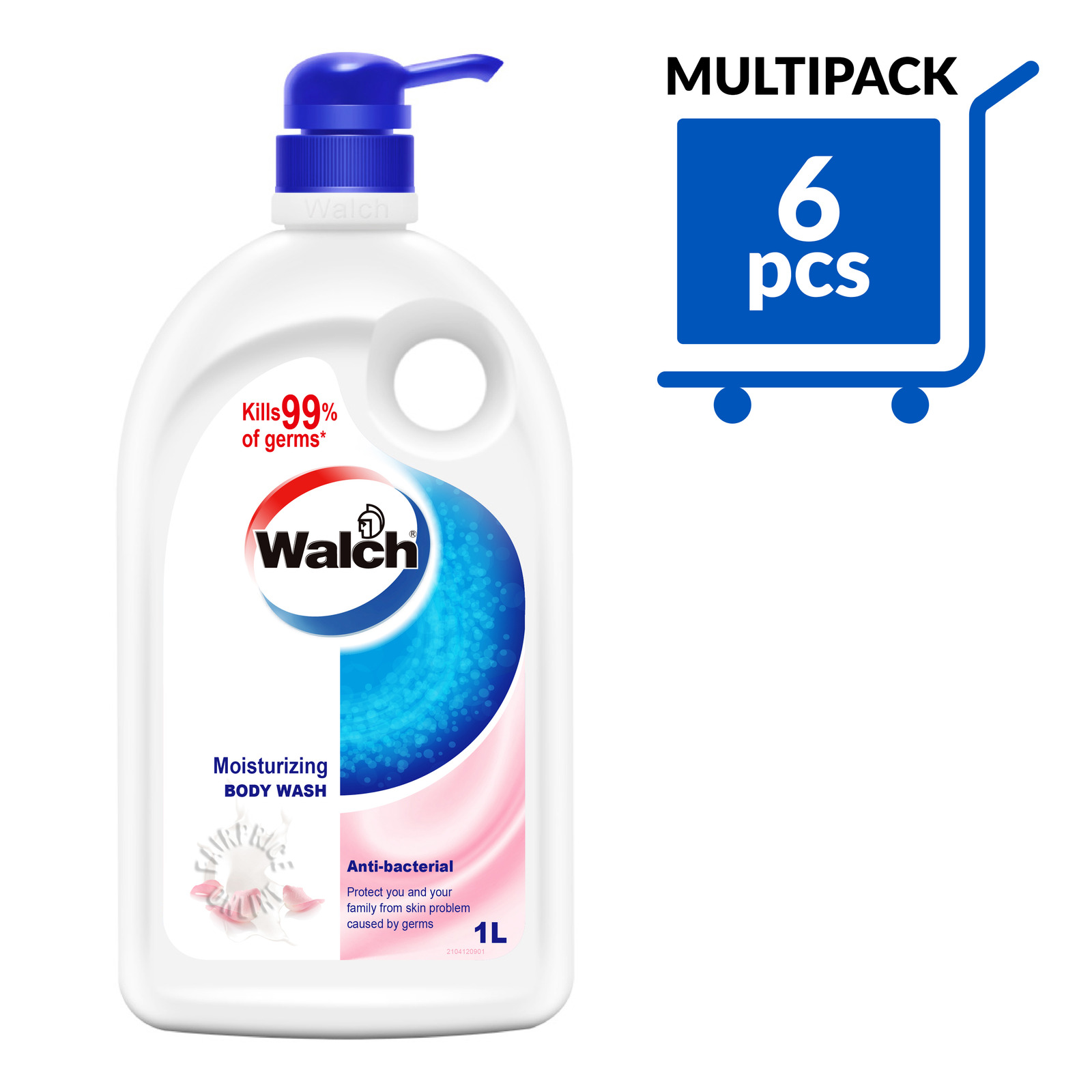 Walch Anti-bacterial Body Wash - Moisturizing | NTUC FairPrice