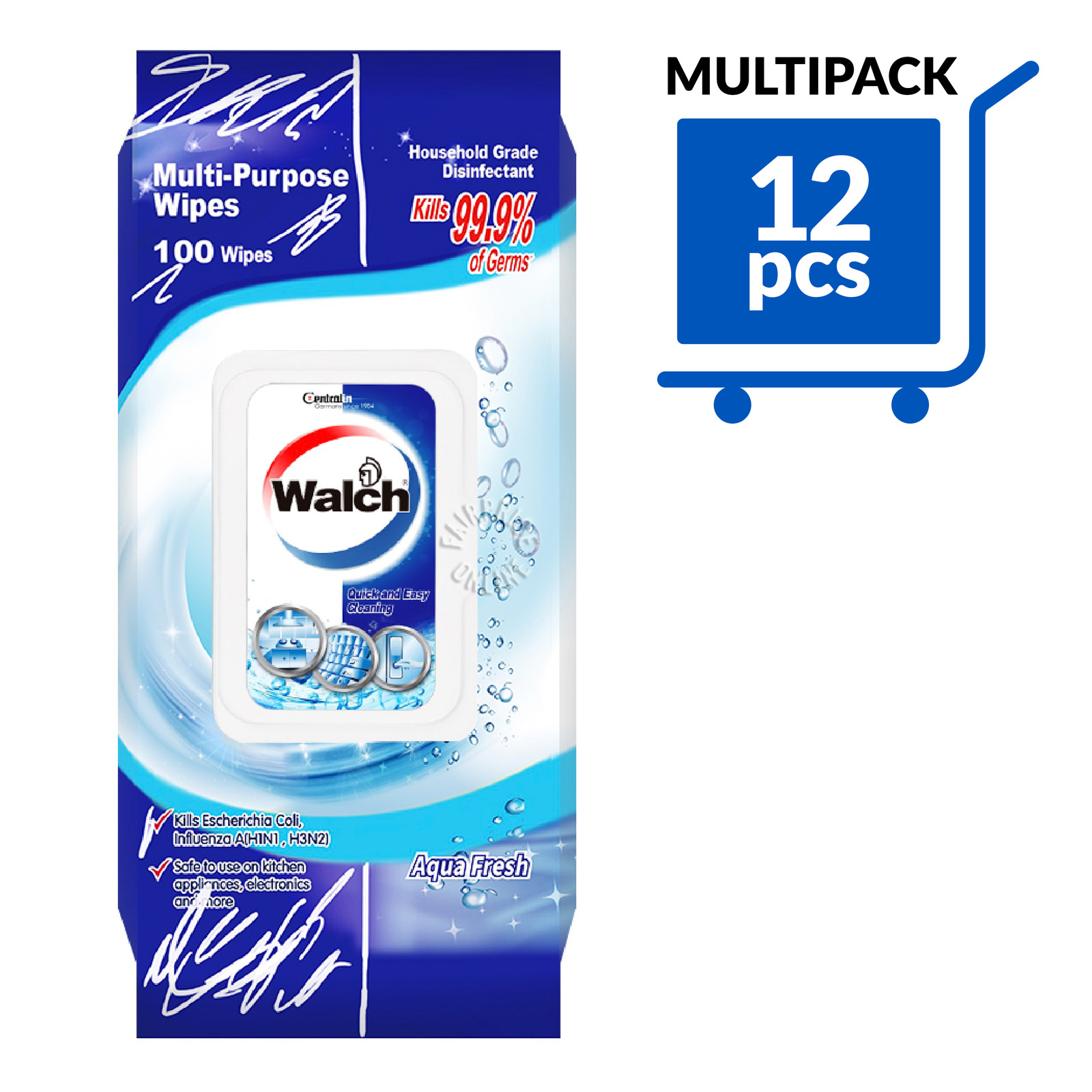 Walch Multi-Purpose Wipes - Aqua Fresh | NTUC FairPrice