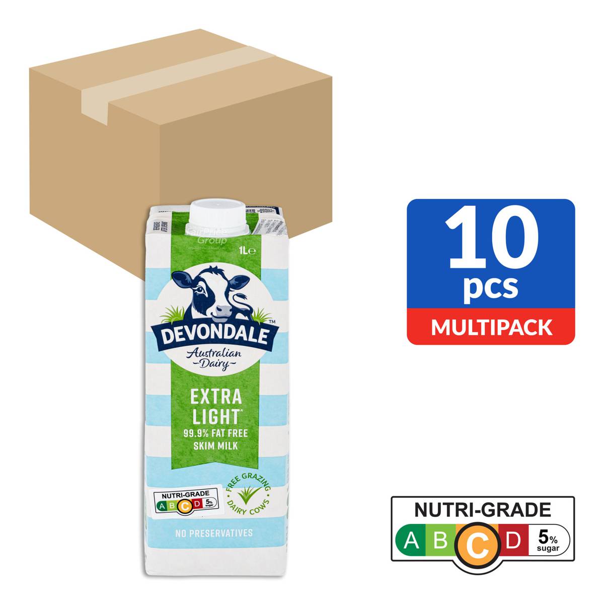 Devondale Extra Light Skim Milk | NTUC FairPrice