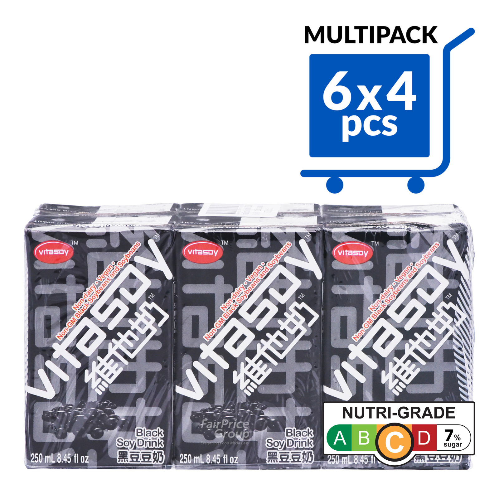 Vitasoy Soya Bean Packet Drink - Black | NTUC FairPrice