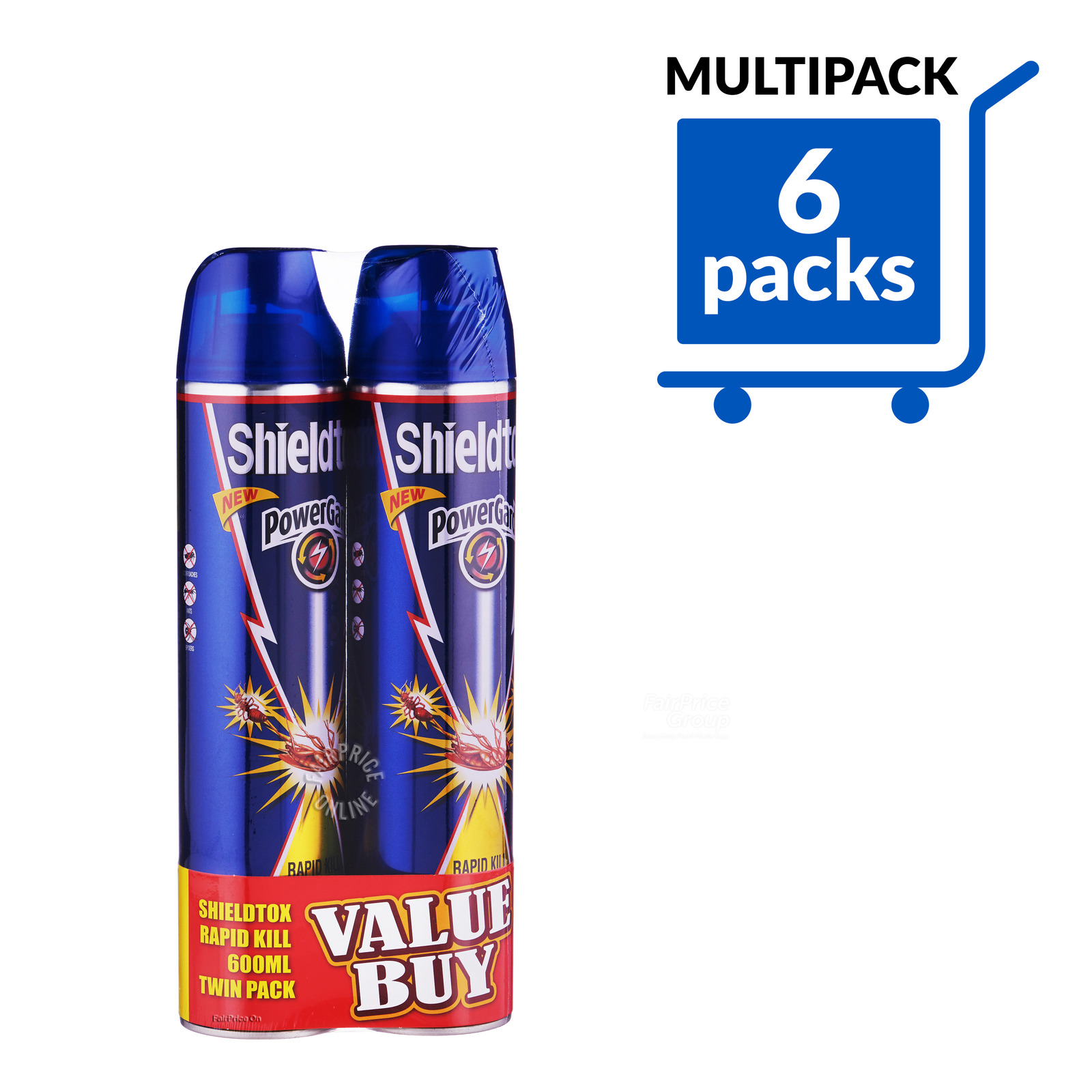 Shieldtox Rapid Insect Killer Spray - Powergard | NTUC FairPrice