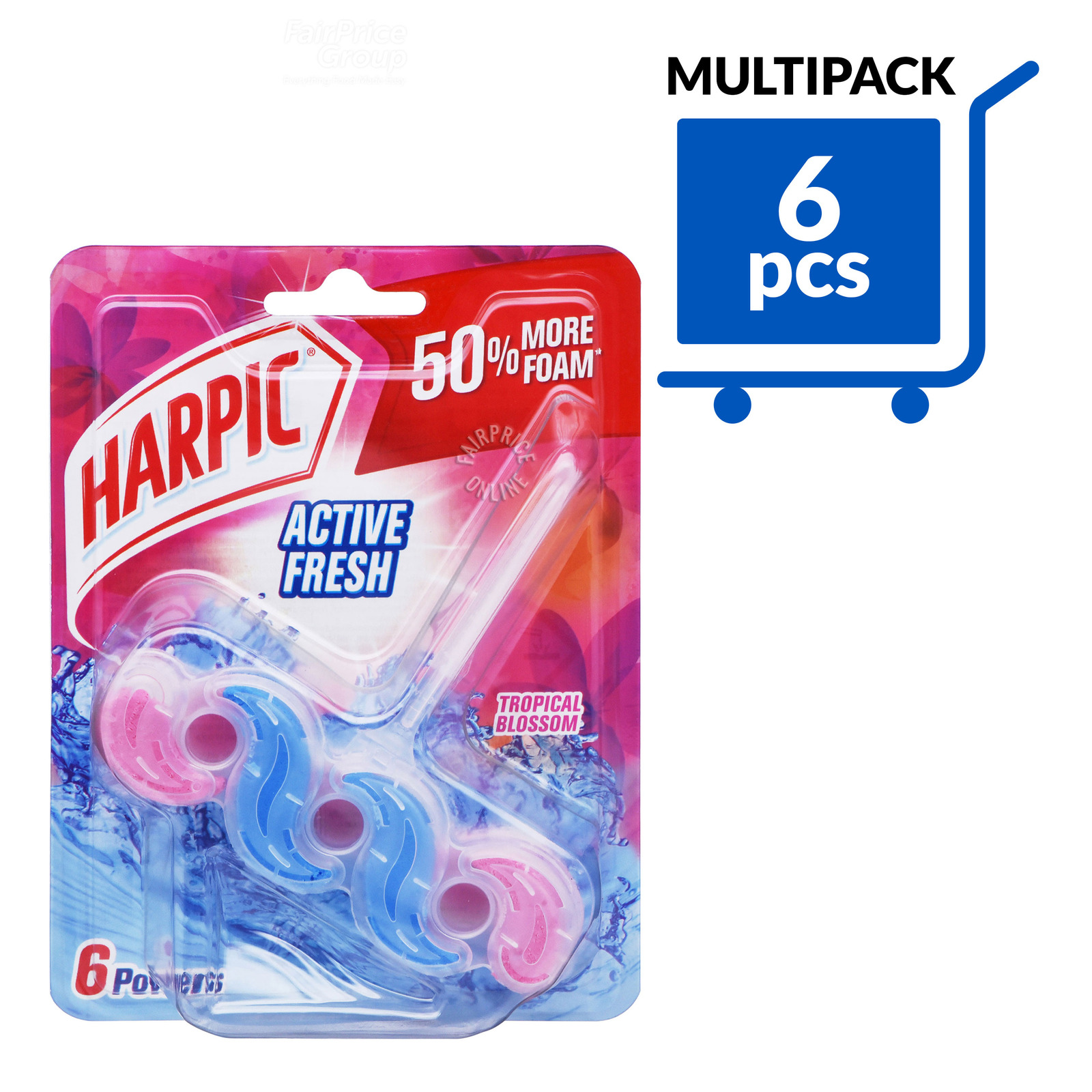 Harpic Fresh Power Toilet Bowl Cleaner - Tropical Blosssom | NTUC FairPrice