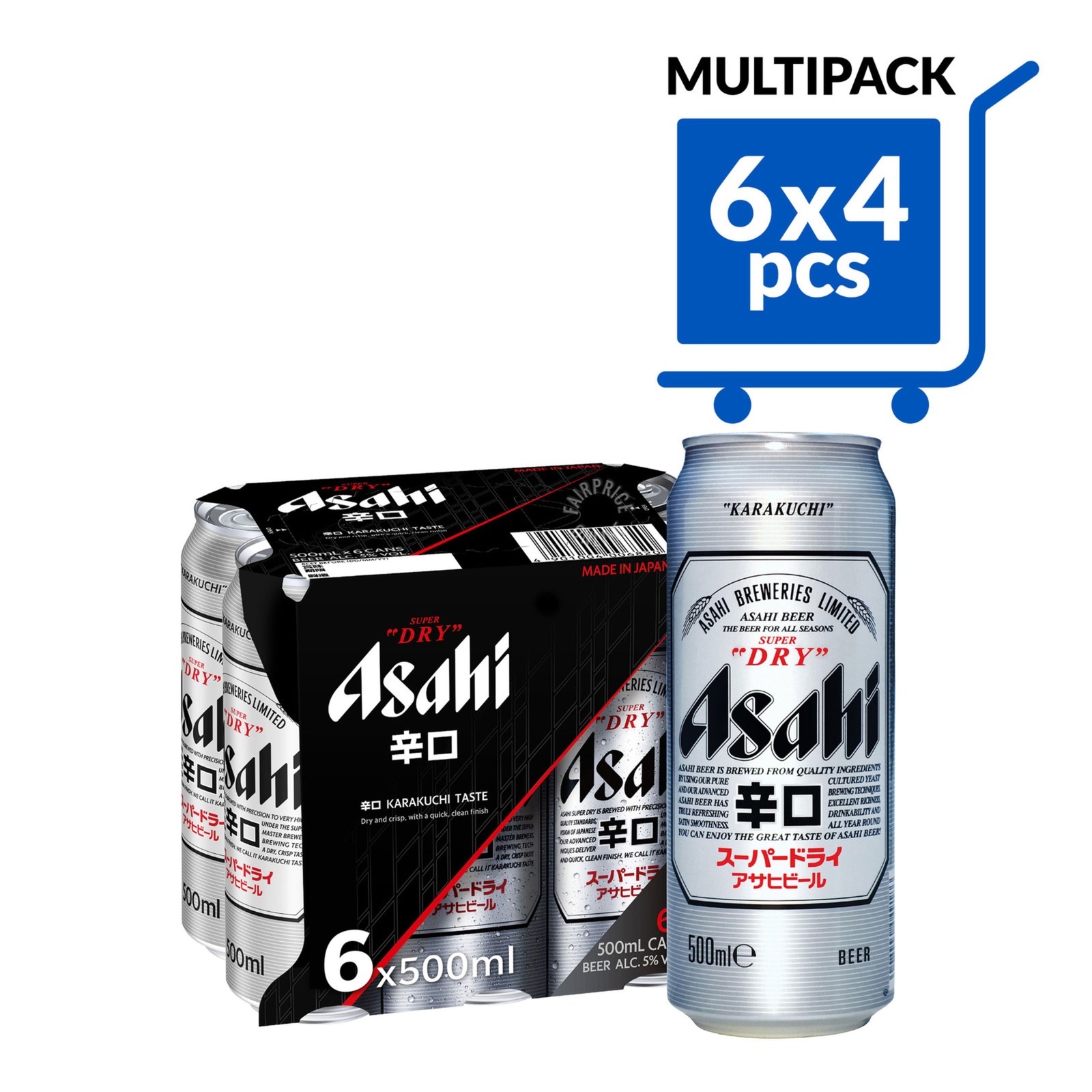 Asahi Can Beer - Super Dry Draft | NTUC FairPrice