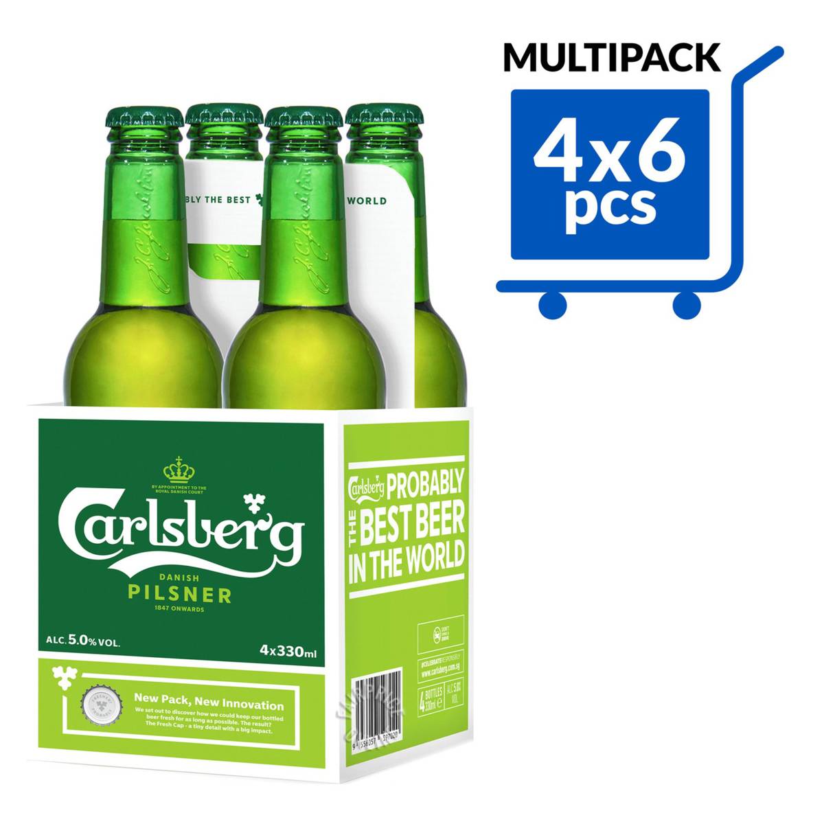 Carlsberg Can Beer - Danish Pilsner | NTUC FairPrice