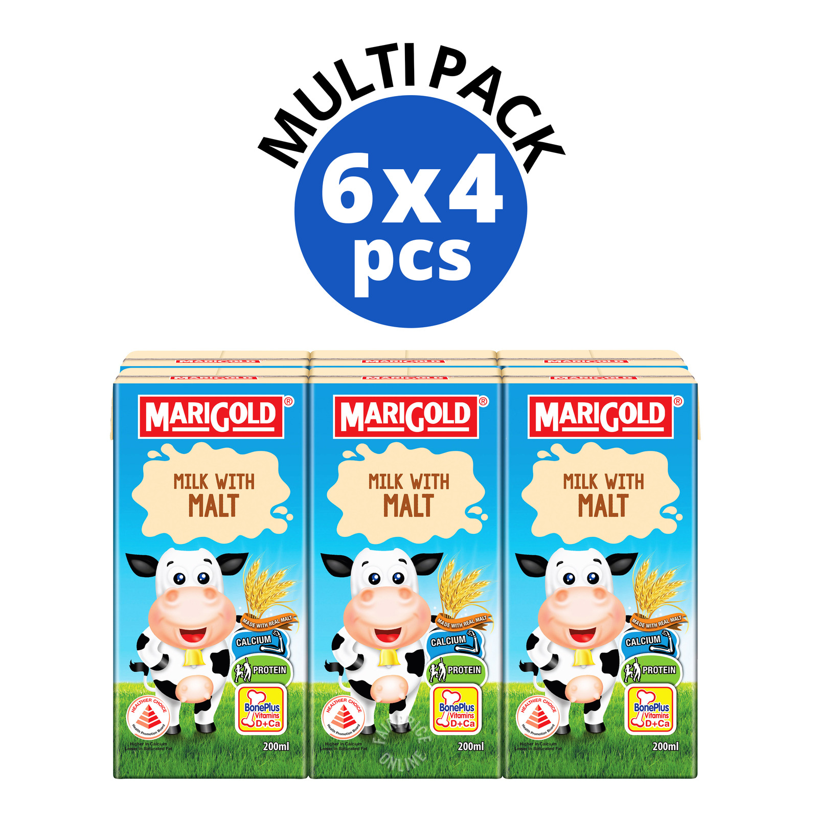 Marigold UHT Packet Milk - Malt | NTUC FairPrice