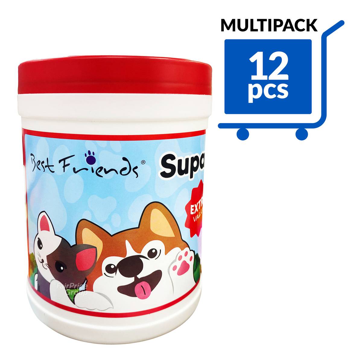 Best Friends Supa Value Pet Wipes | NTUC FairPrice