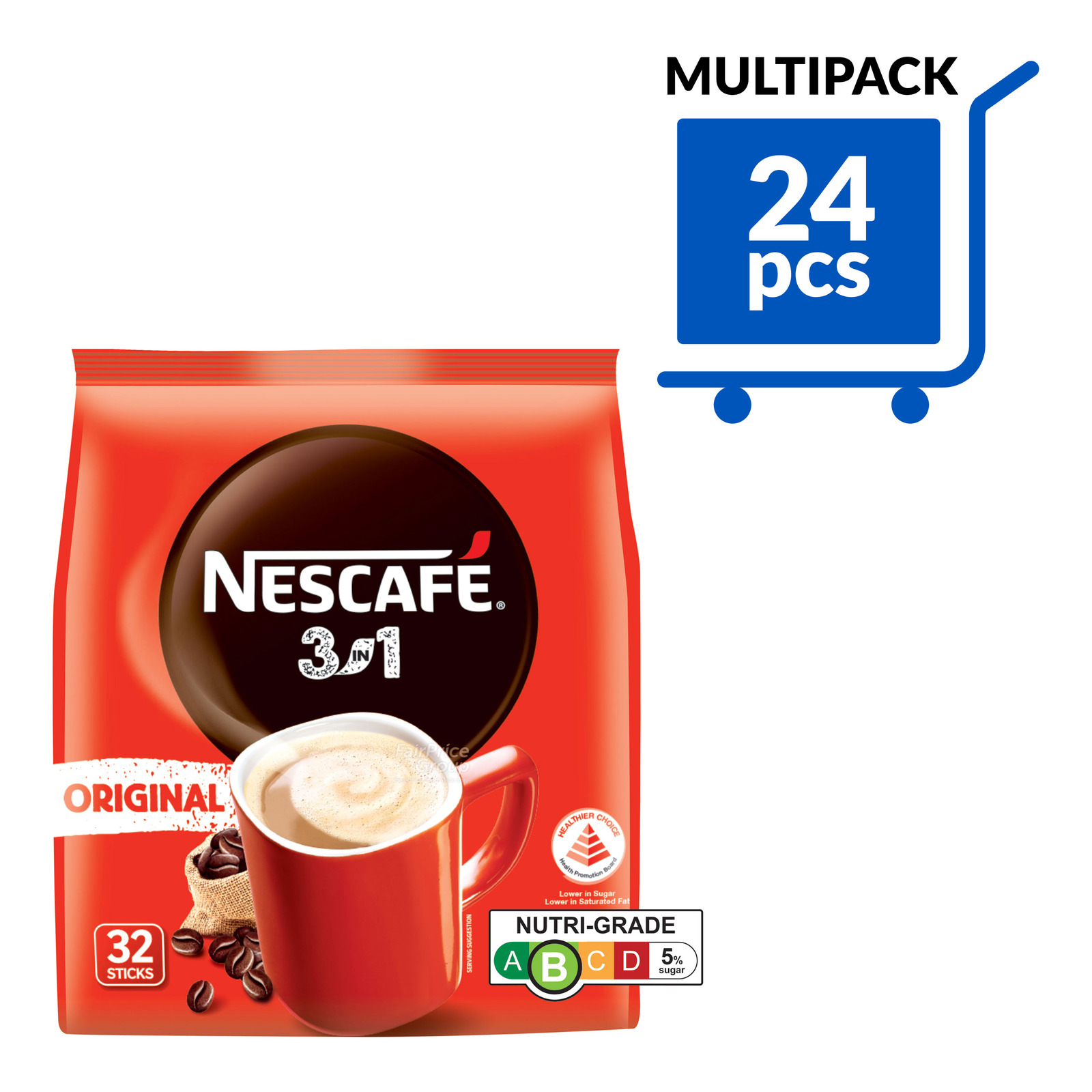 Nescafe 3 in 1 Instant Coffee - Original | NTUC FairPrice