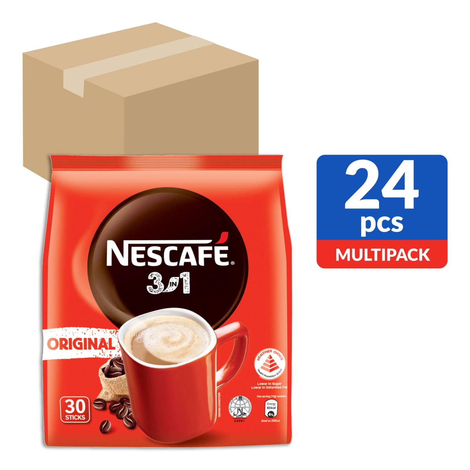 Nescafe 3 in 1 Instant Coffee - Original | NTUC FairPrice