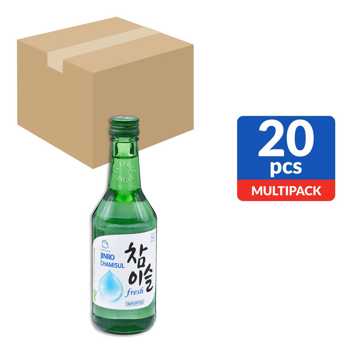 Jinro Chamisul Bottle Soju - Fresh | NTUC FairPrice