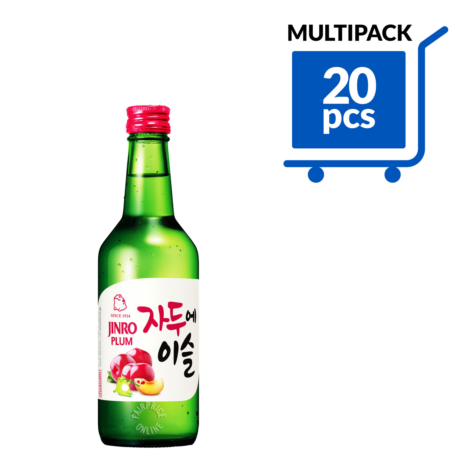 Jinro Bottle Soju - Plum | NTUC FairPrice
