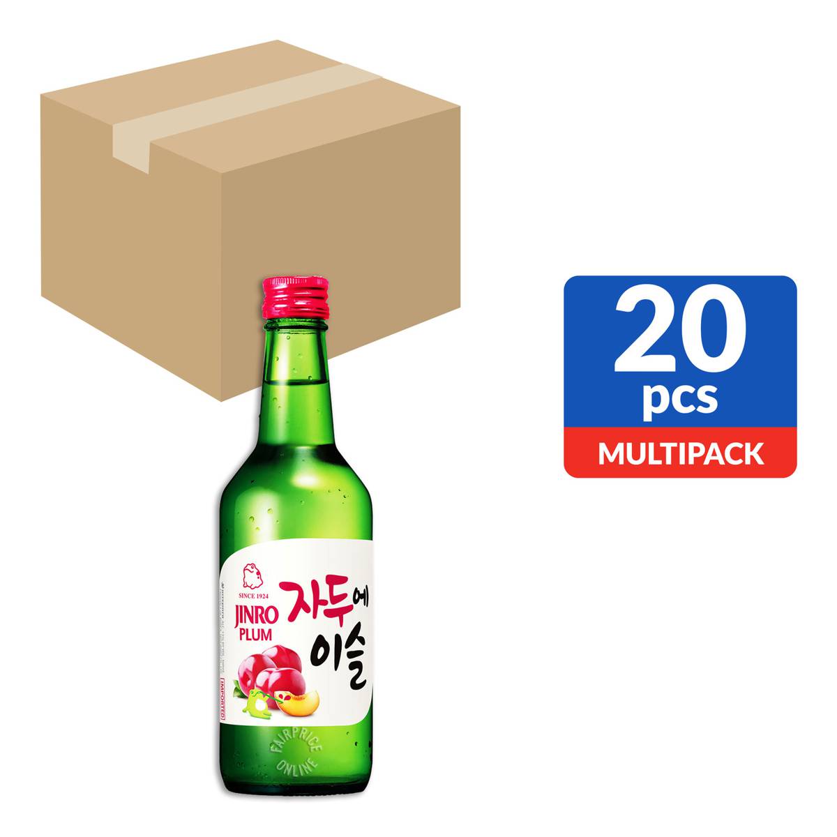 Jinro Bottle Soju - Plum | NTUC FairPrice