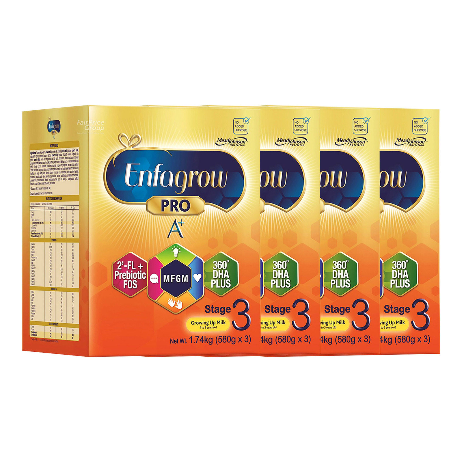 Enfagrow Pro A+ Growing Up Milk Powder Formula - Stage 3 | NTUC FairPrice