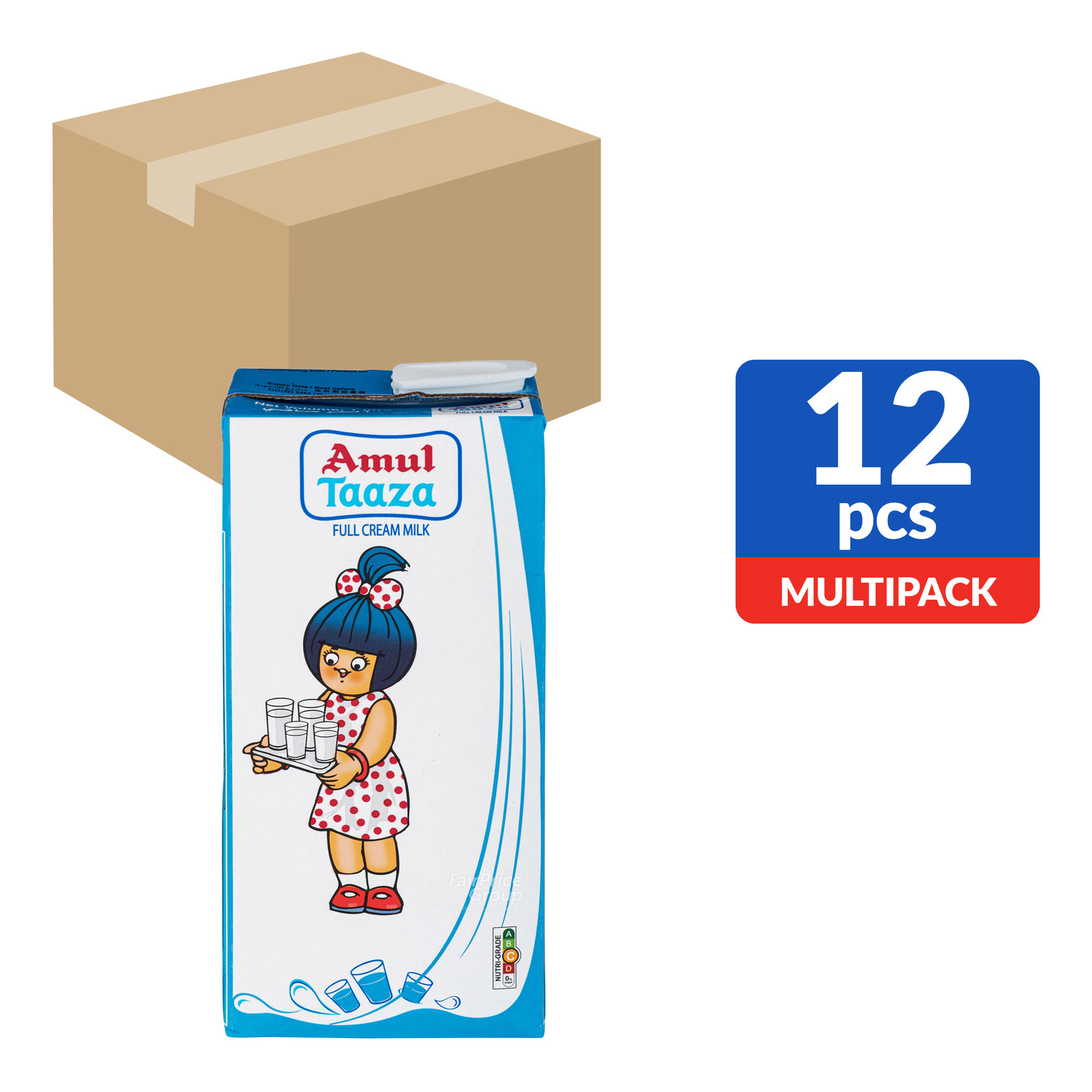 Amul Taaza UHT Full Cream Milk | NTUC FairPrice