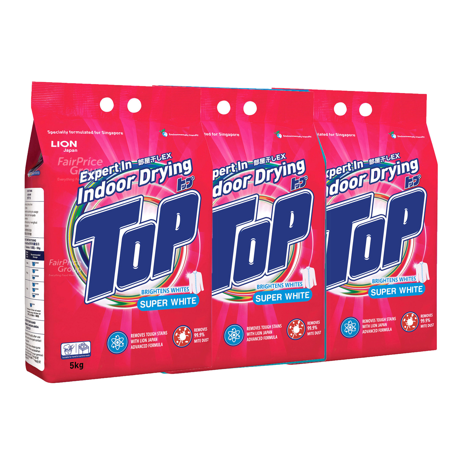 Top Detergent Powder - Super White | NTUC FairPrice