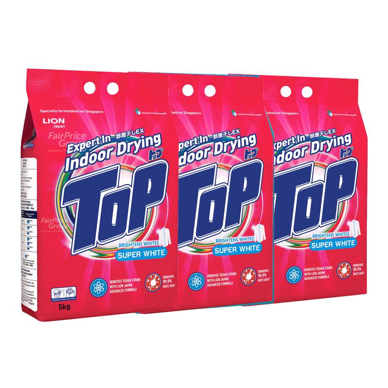 Top Detergent Powder - Super White | NTUC FairPrice