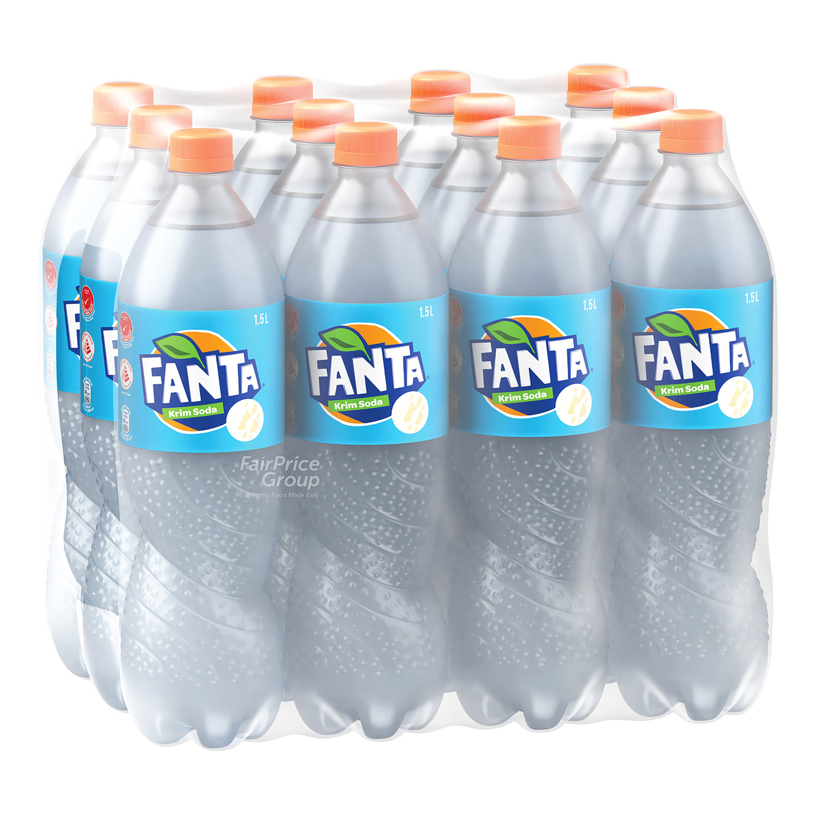 Fanta Bottle Drink - Cream Soda | NTUC FairPrice
