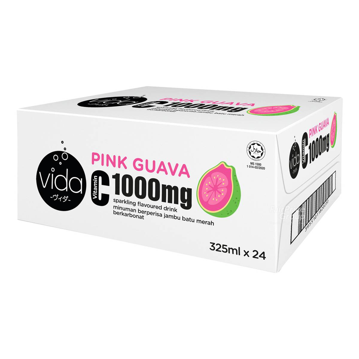 Vida Sparkling Flavoured Drink - Pink Guava | NTUC FairPrice