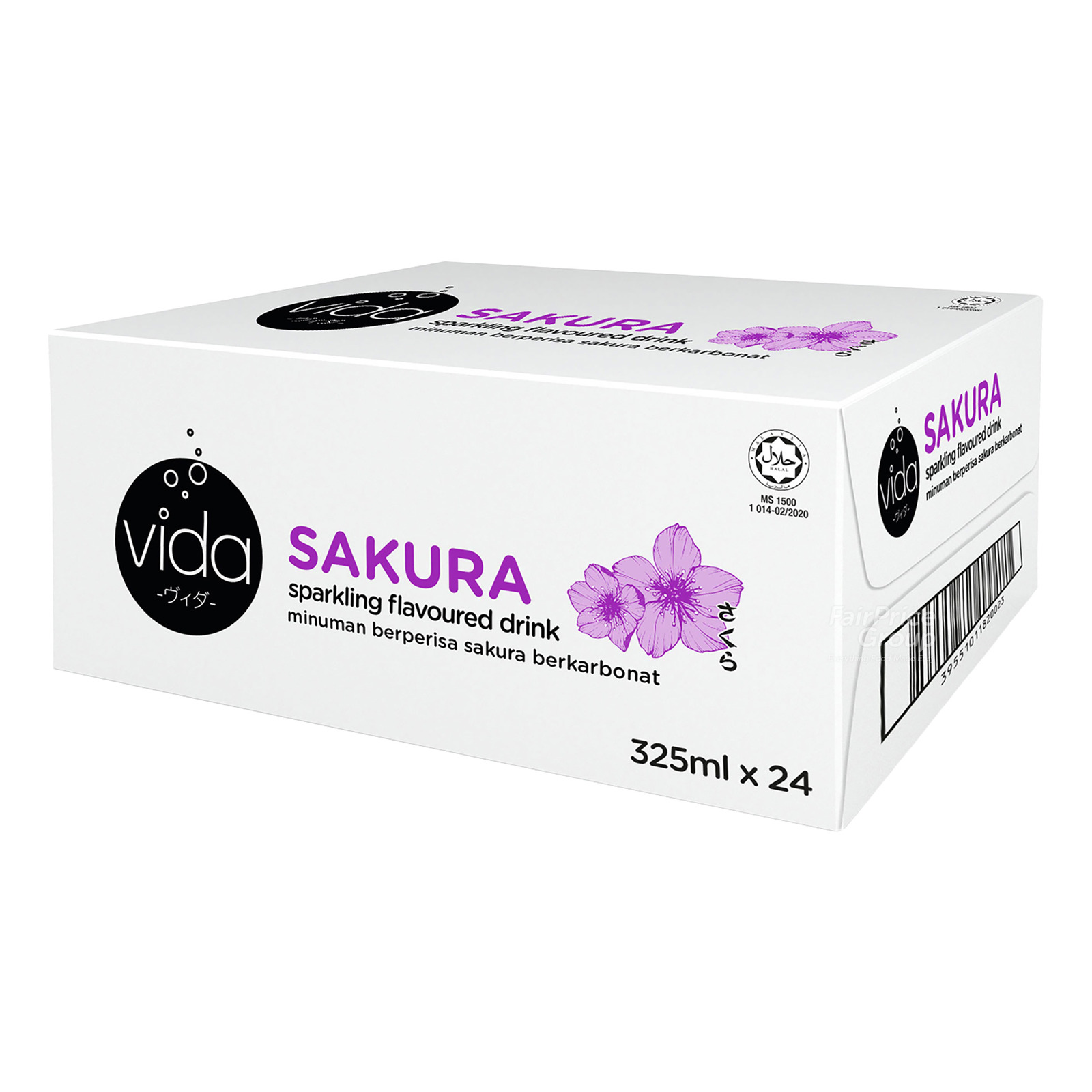 Vida Sparkling Flavoured Drink - Sakura | NTUC FairPrice