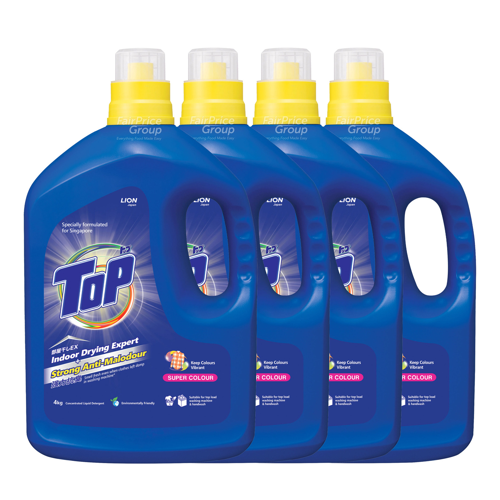Top Concentrated Liquid Detergent Bottle - Super Colour | NTUC FairPrice