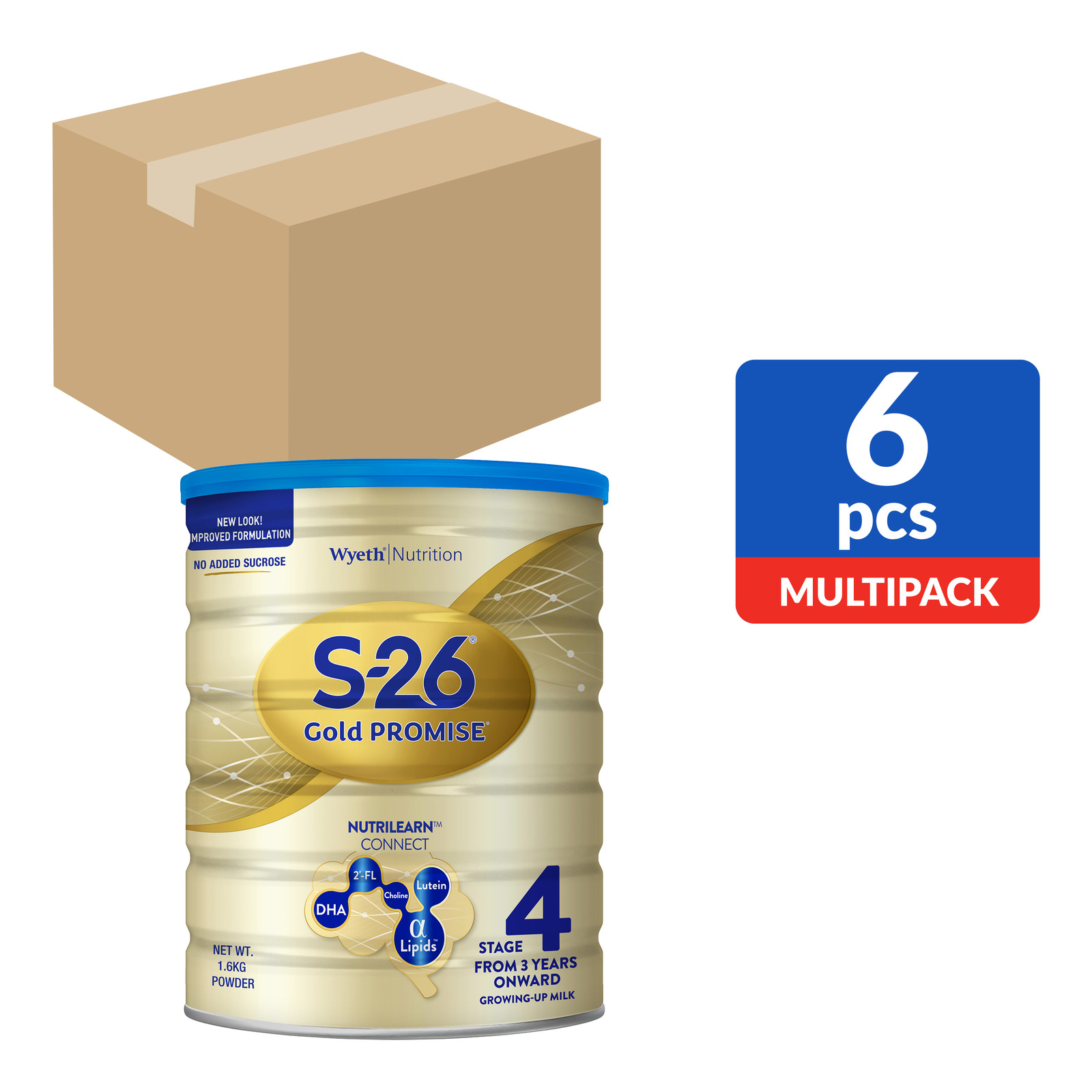 Wyeth S26 Promise Gold Grow Up Milk Formula - Stage 4 | NTUC FairPrice