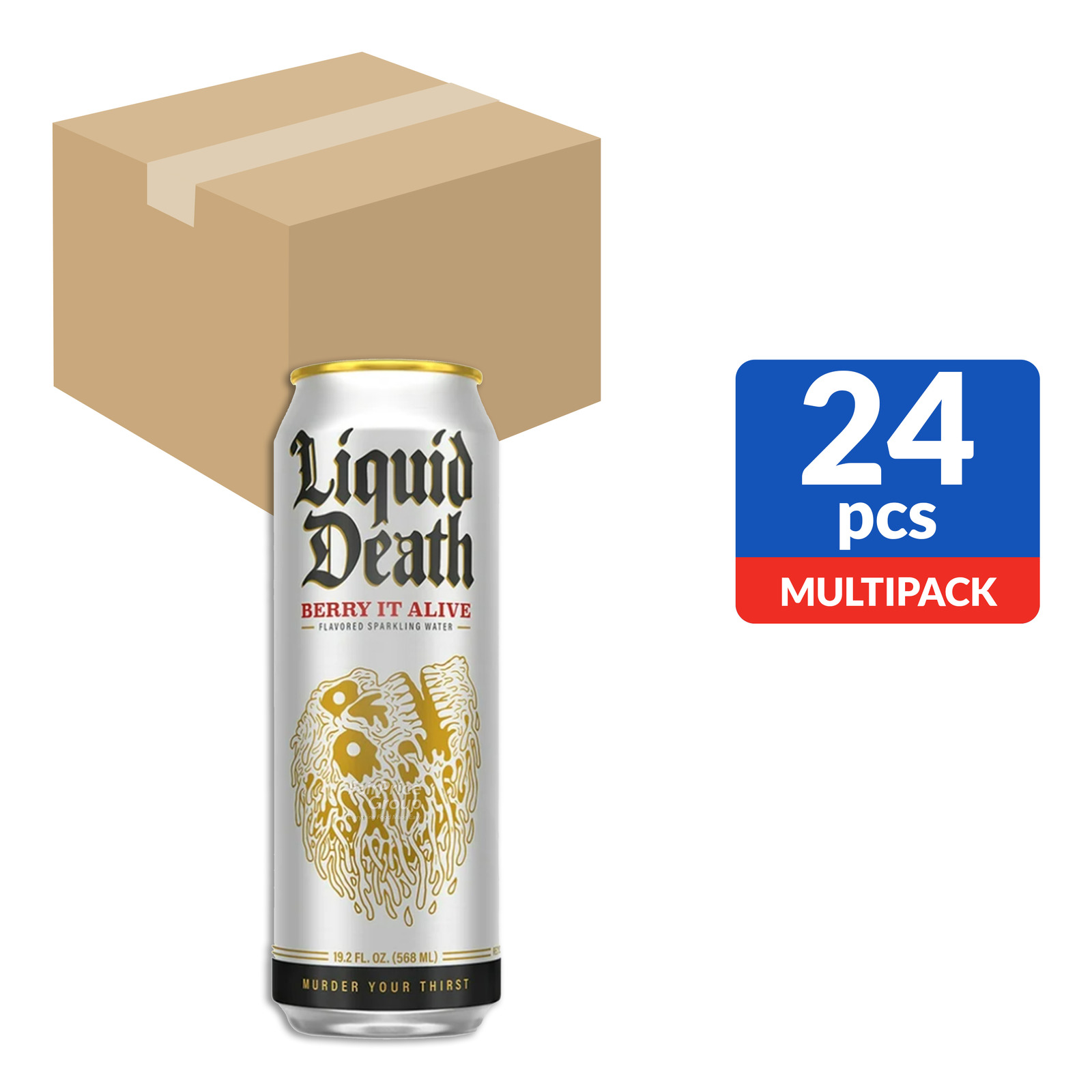 Liquid Death Sparkling Water - Berry | NTUC FairPrice
