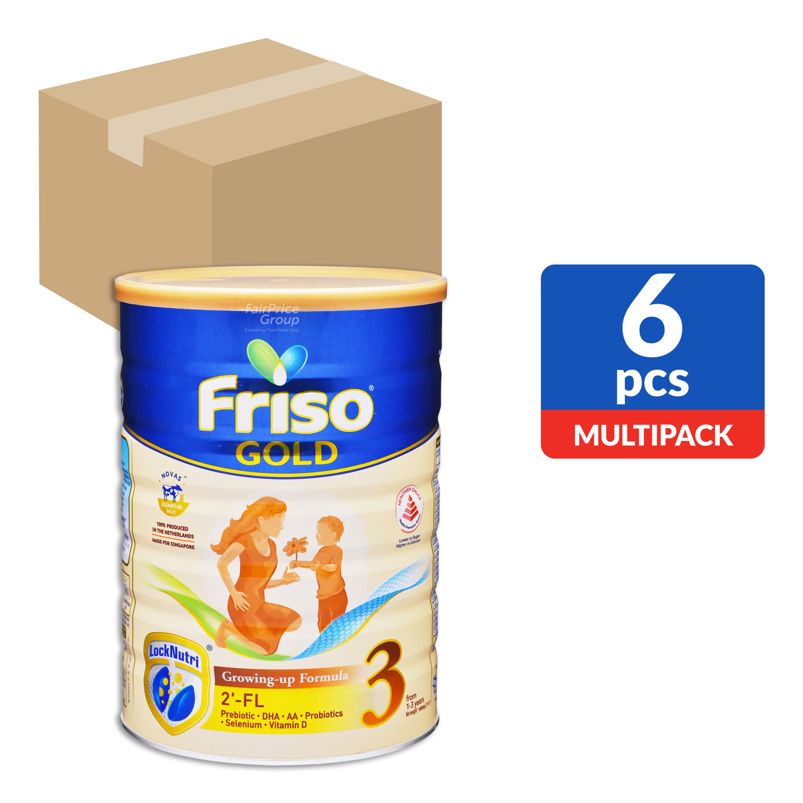 Friso Gold Growing Up Milk Formula - Stage 3 | NTUC FairPrice