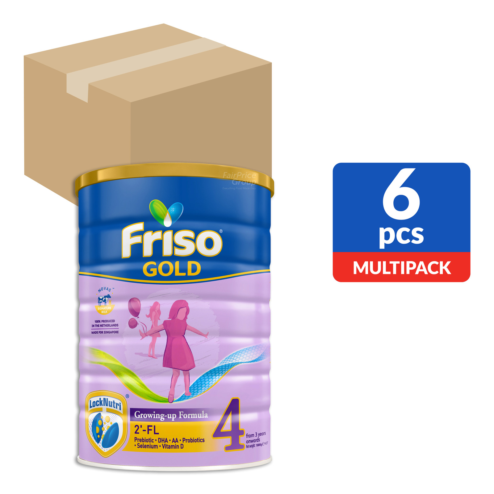 Friso Gold Growing Up Milk Formula - Stage 4 | NTUC FairPrice