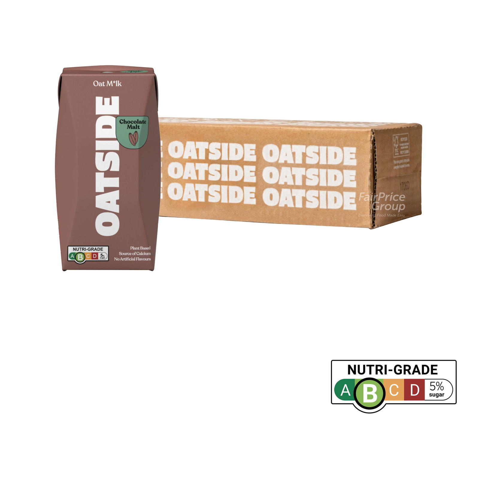 Oatside Oat Milk - Chocolate Malt | NTUC FairPrice