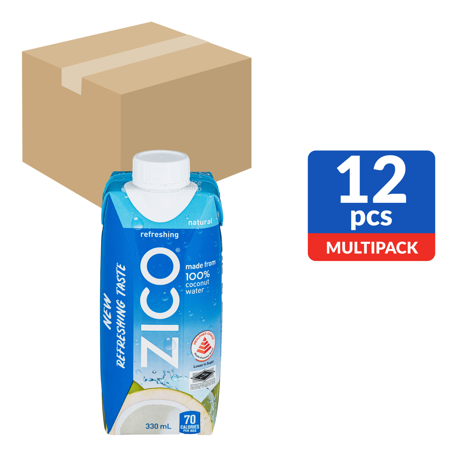 Zico 100% Premium Coconut Water | NTUC FairPrice