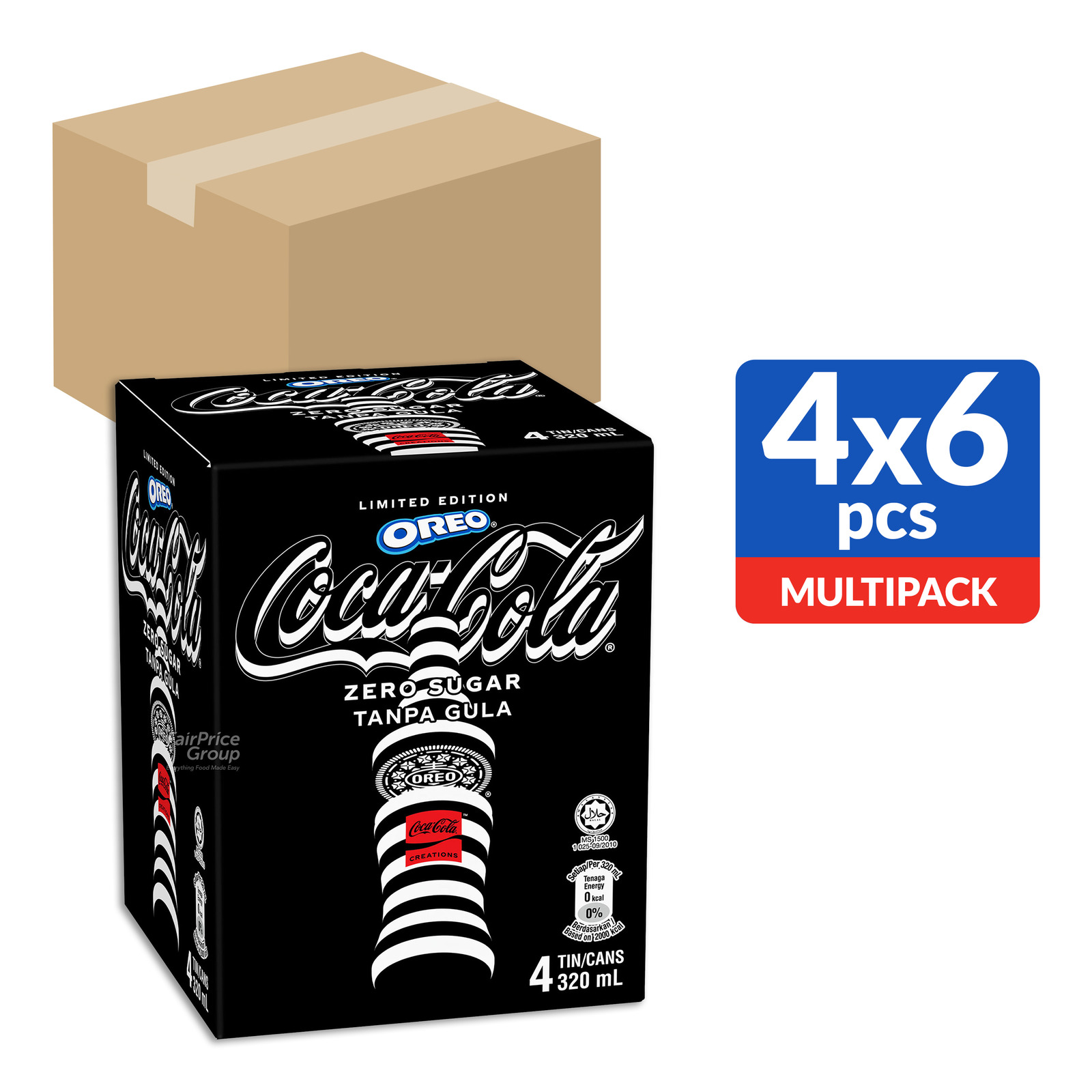 Coca-Cola Can Drink - Zero Sugar Oreo | NTUC FairPrice