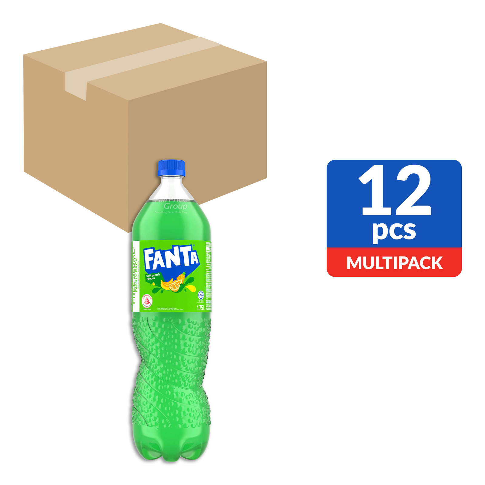 Fanta Bottle Drink - Fruit Punch | NTUC FairPrice